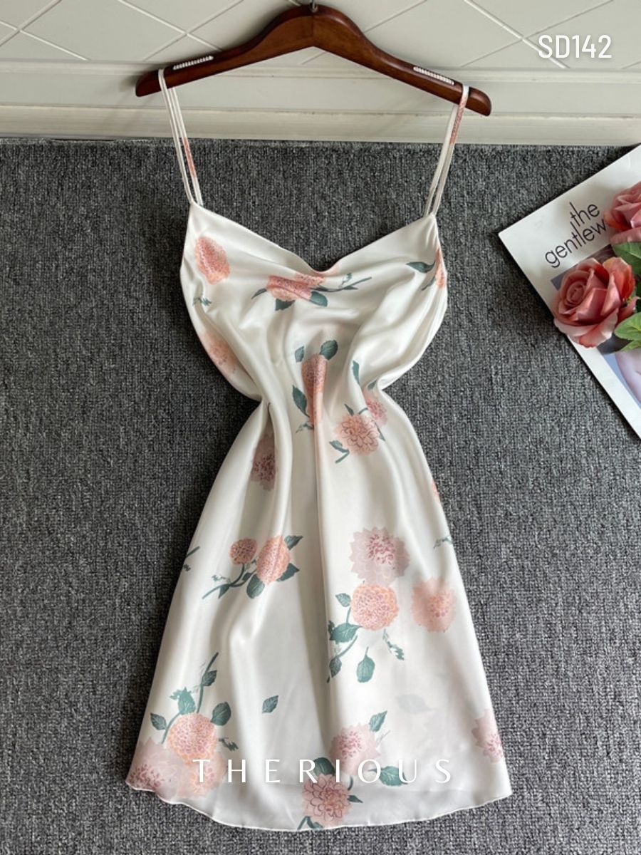 Premium Silk Night Dress SD142 [Pre-Order] – Therious Official