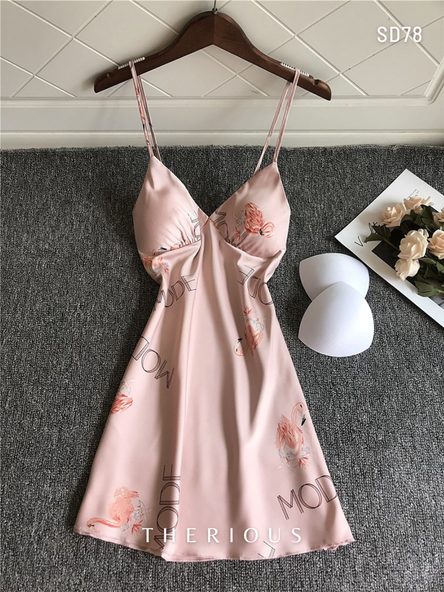 Premium Silk Night Dress SD78 [Pre-Order] – Therious Official