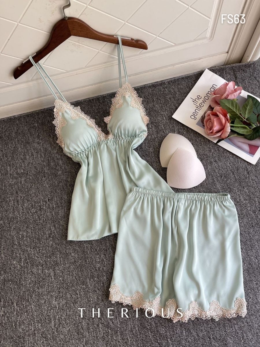 Premium Satin Pants Set FS63 [Pre-order] – Therious Official