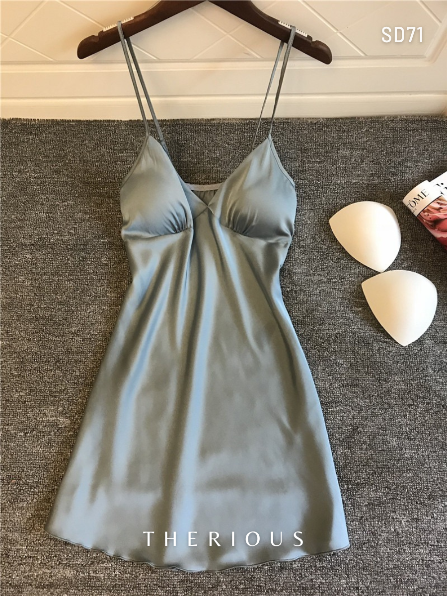 Premium Silk Night Dress SD71 [Pre-Order] – Therious Official